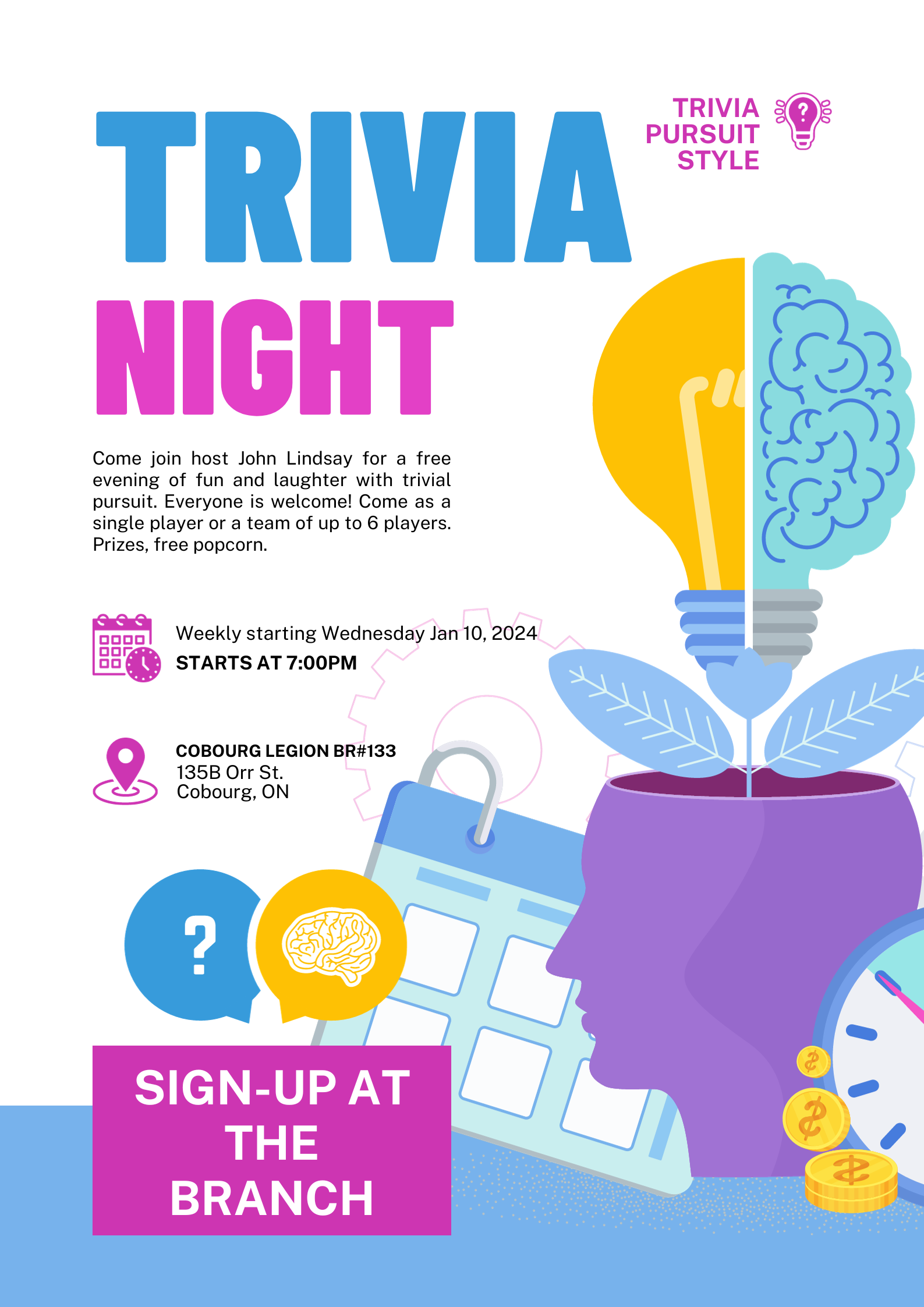 Weekly Trivia - The Cobourg Legion