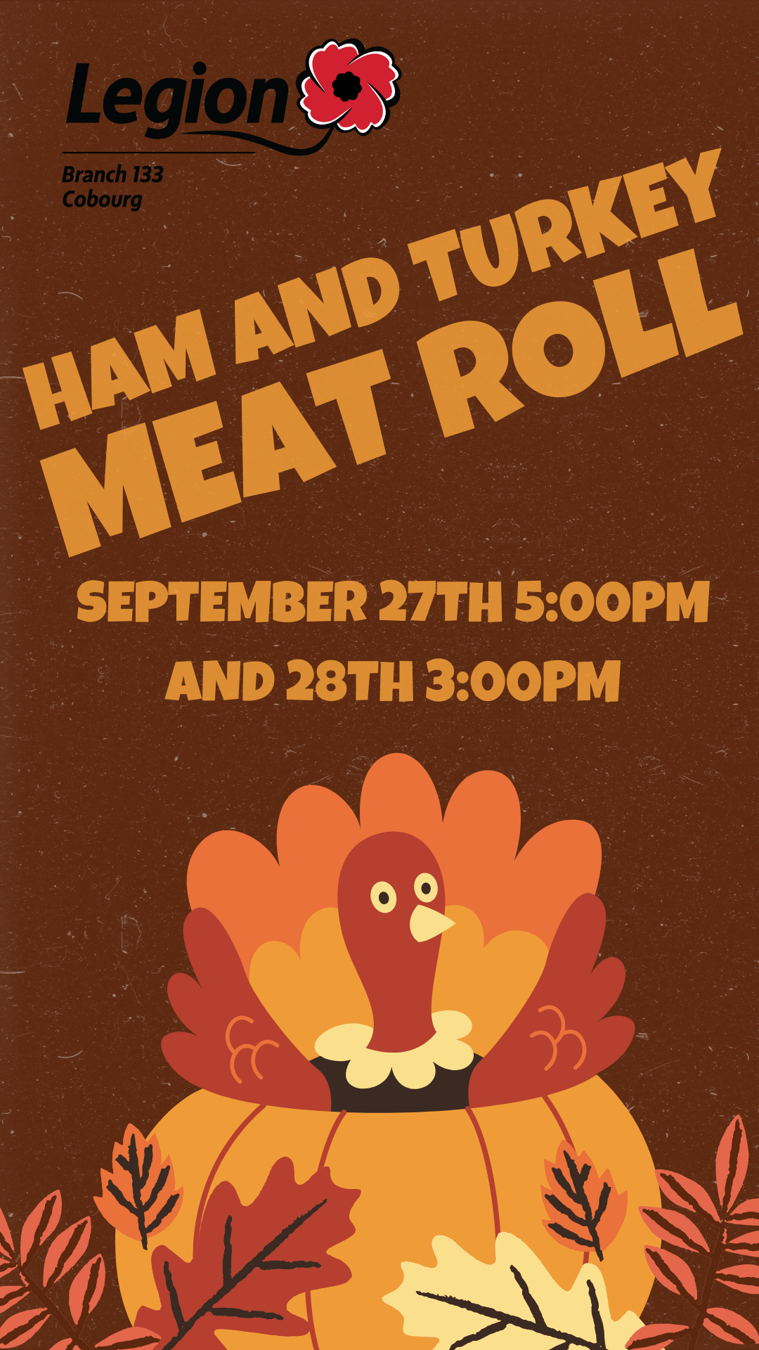 Ham and Turkey Meat Rolls - The Cobourg Legion